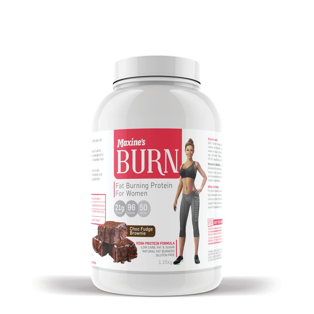 Maxine's Burn Protein – 50 Servings – Buy now with AfterPay