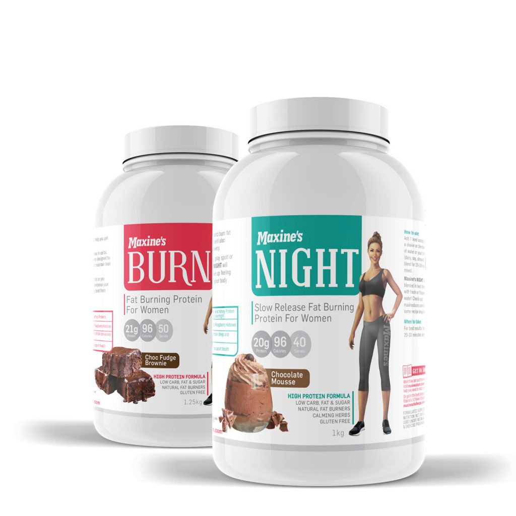Maxine's Burn Protein – 50 Servings – Buy now with AfterPay